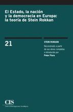 EL ESTADO, LA NACION Y LA DEMOCRACIA EN EUROPA: LA TEORIA DE STEIN ...