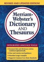 MERRIAM-WEBSTER S DICTIONARY AND THESAURUS con ISBN 9780877797326 ...
