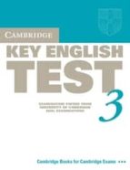 CAMBRIDGE ENGLISH KEY FOR SCHOOLS 3 STUDENT S BOOK PACK (STUDENT S BOOK ...